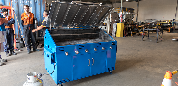 Our New Custom BBQ | Northland Waste